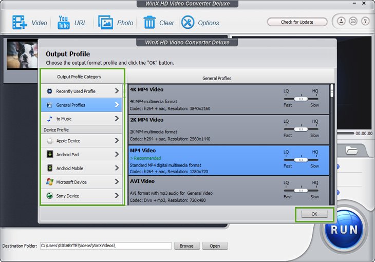 WinX HD Video Converter Deluxe tutorial & User Guide - how to convert ...