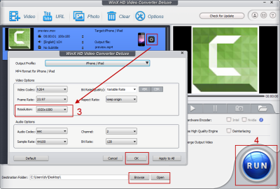 Convert/Downscale 4K UHD to 2K/1080p Resolution Tips