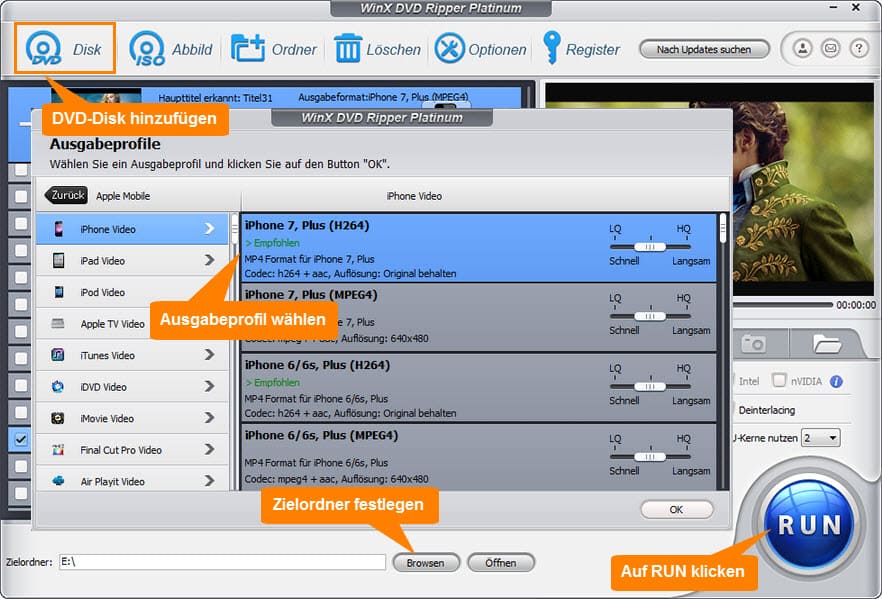 2019 Top 3 Beste Free DVD Ripper für Windows 10 im Vergleich