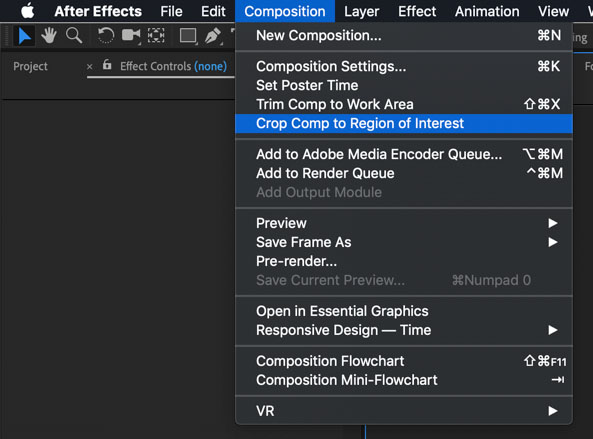 How To Crop A Video In After Effects 2 Easy Ways 
